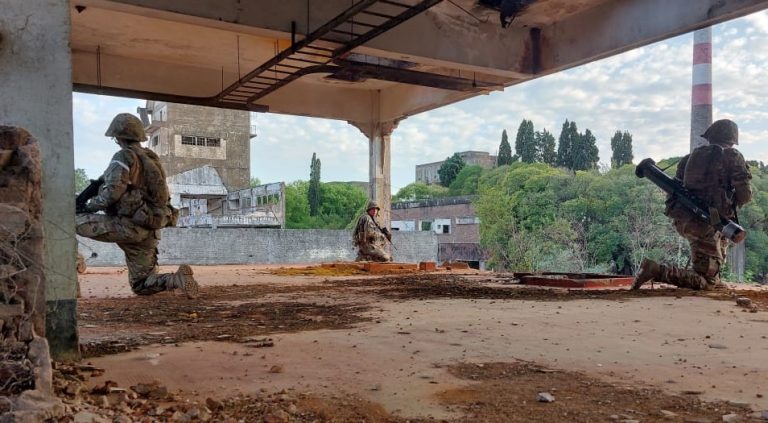 Combate en Localidades - Infanteria Argentina